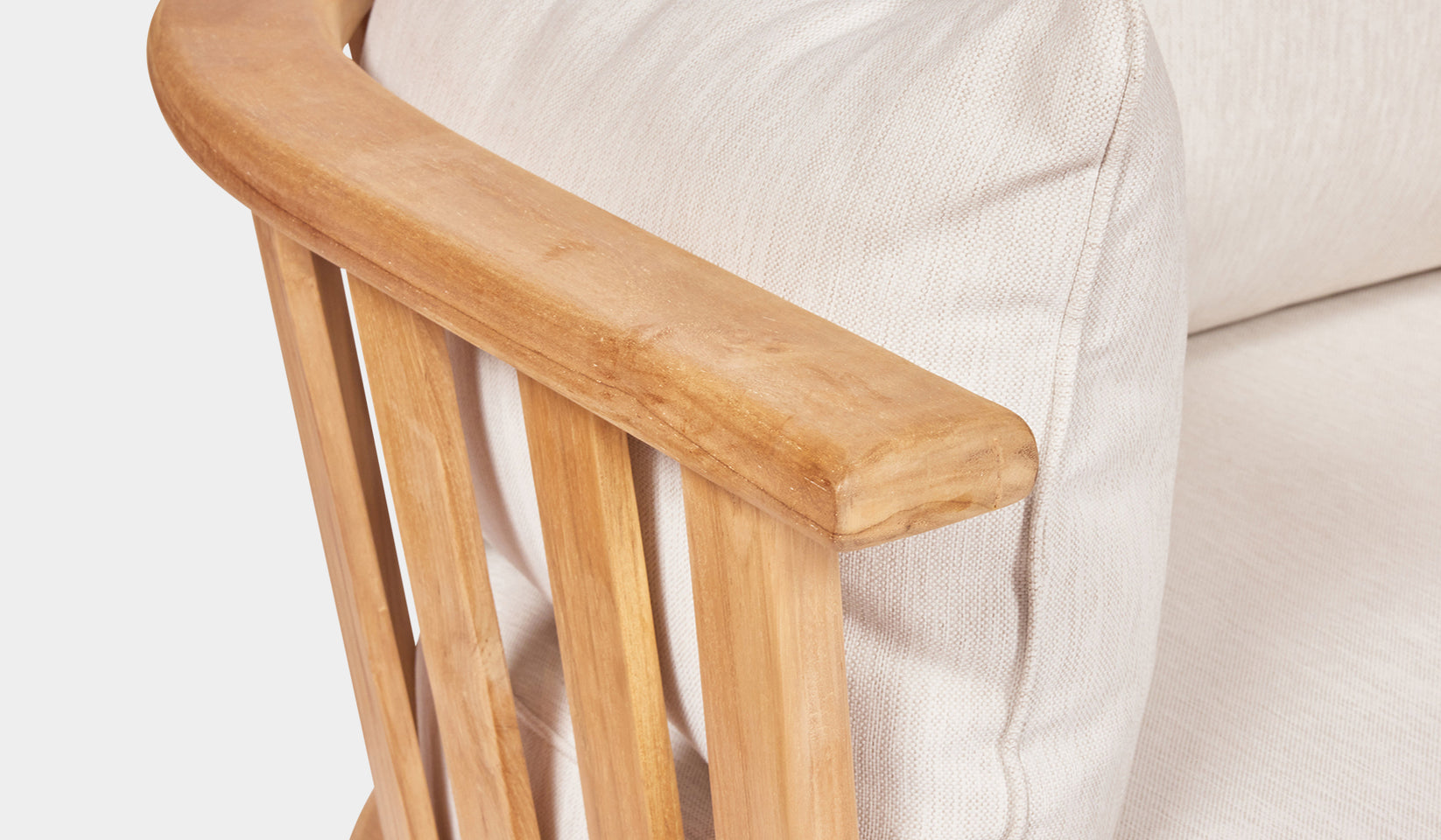 Mauritius Teak 2.5 Seater Sofa – Woodbury Furniture