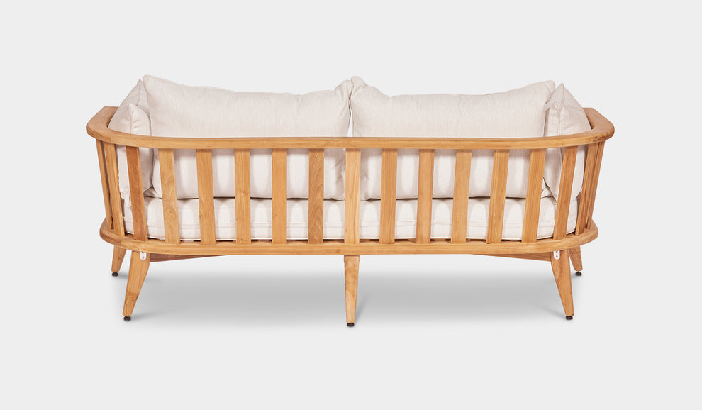 Mauritius Teak 2.5 Seater Sofa – Woodbury Furniture