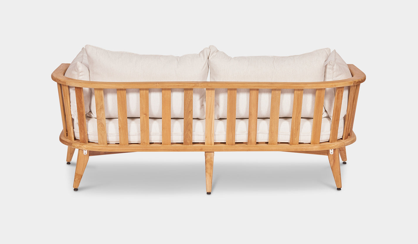Mauritius 5 Piece Sofa Setting Teak – Woodbury Furniture
