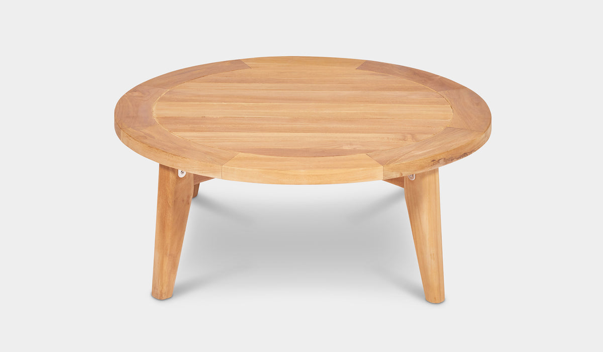 Mauritius Teak Round Coffee Table