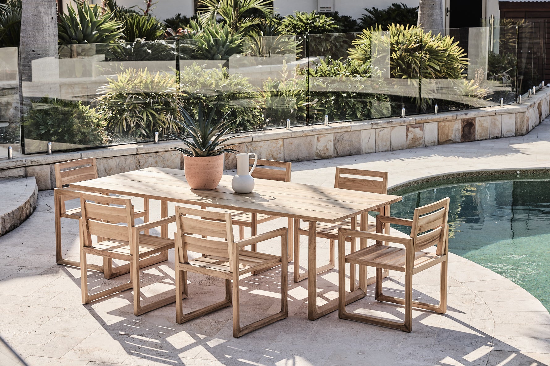 Wooden Outdoor Settings | Woodbury Furniture
