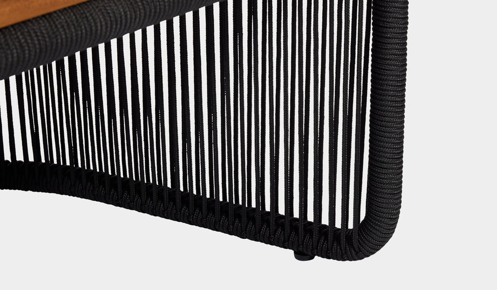 Oreo Outdoor Dining Chair Black – Woodbury Furniture