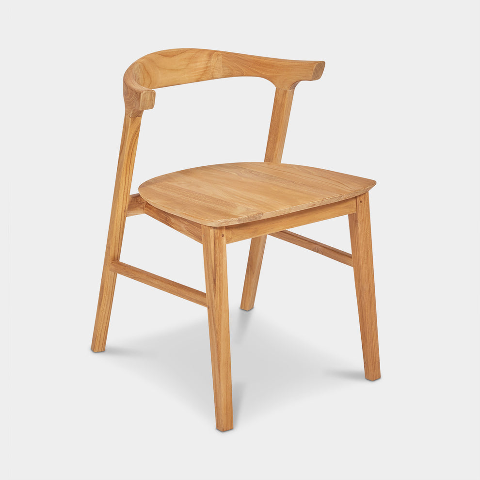 Rio Dining Chair Teak – Woodbury Furniture