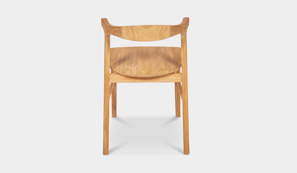 Rio Dining Chair Teak – Woodbury Furniture