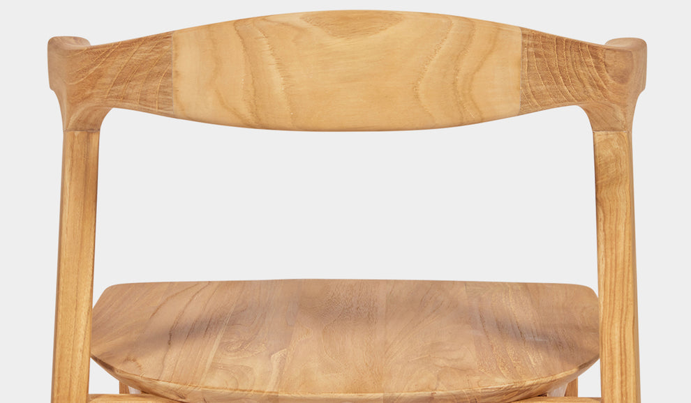 Rio Dining Chair Teak – Woodbury Furniture