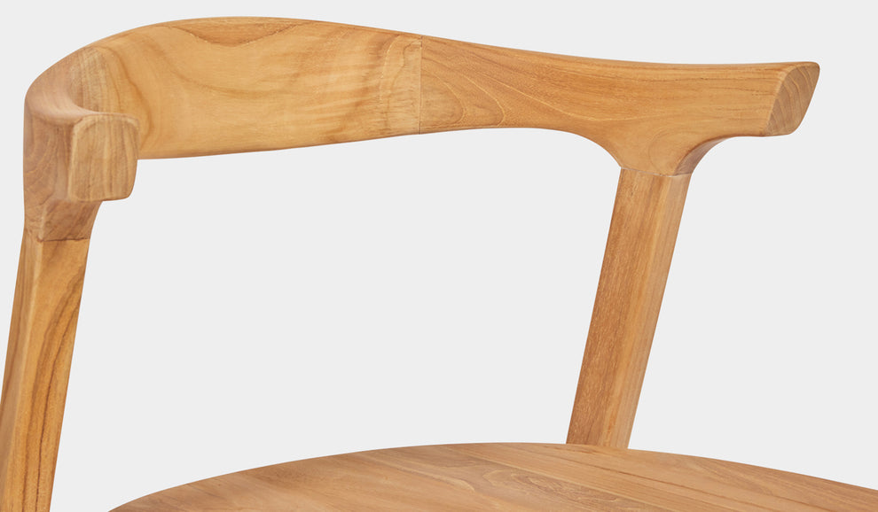 Rio Dining Chair Teak – Woodbury Furniture