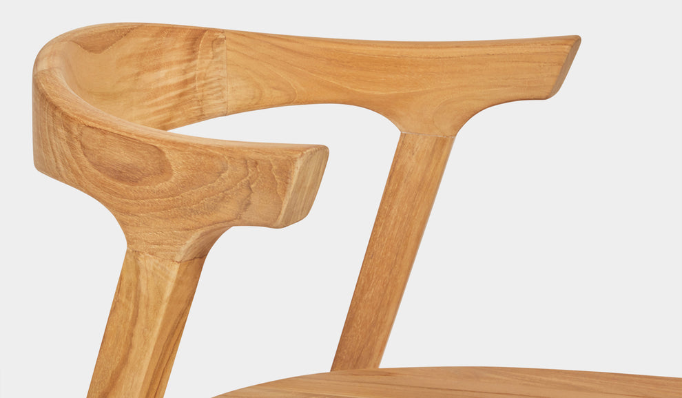 Rio Dining Chair Teak – Woodbury Furniture