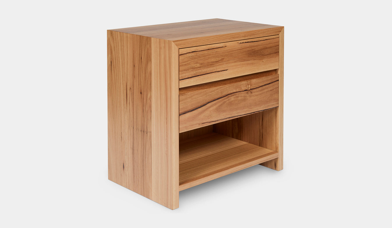 Brooklyn Bedside Table Messmate – Woodbury Furniture