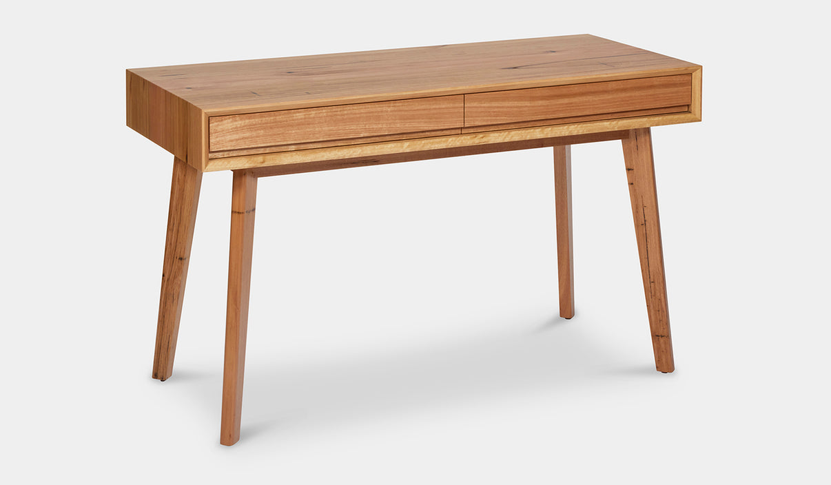 Dee Why Messmate Desk 130cm – Woodbury Furniture