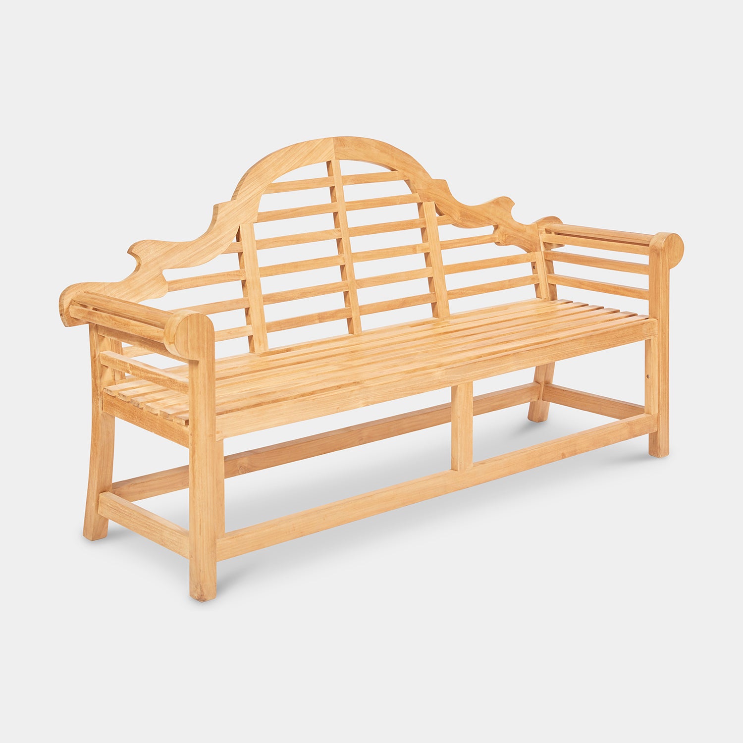 Teak Nottingham Bench 180cm – Woodbury Furniture