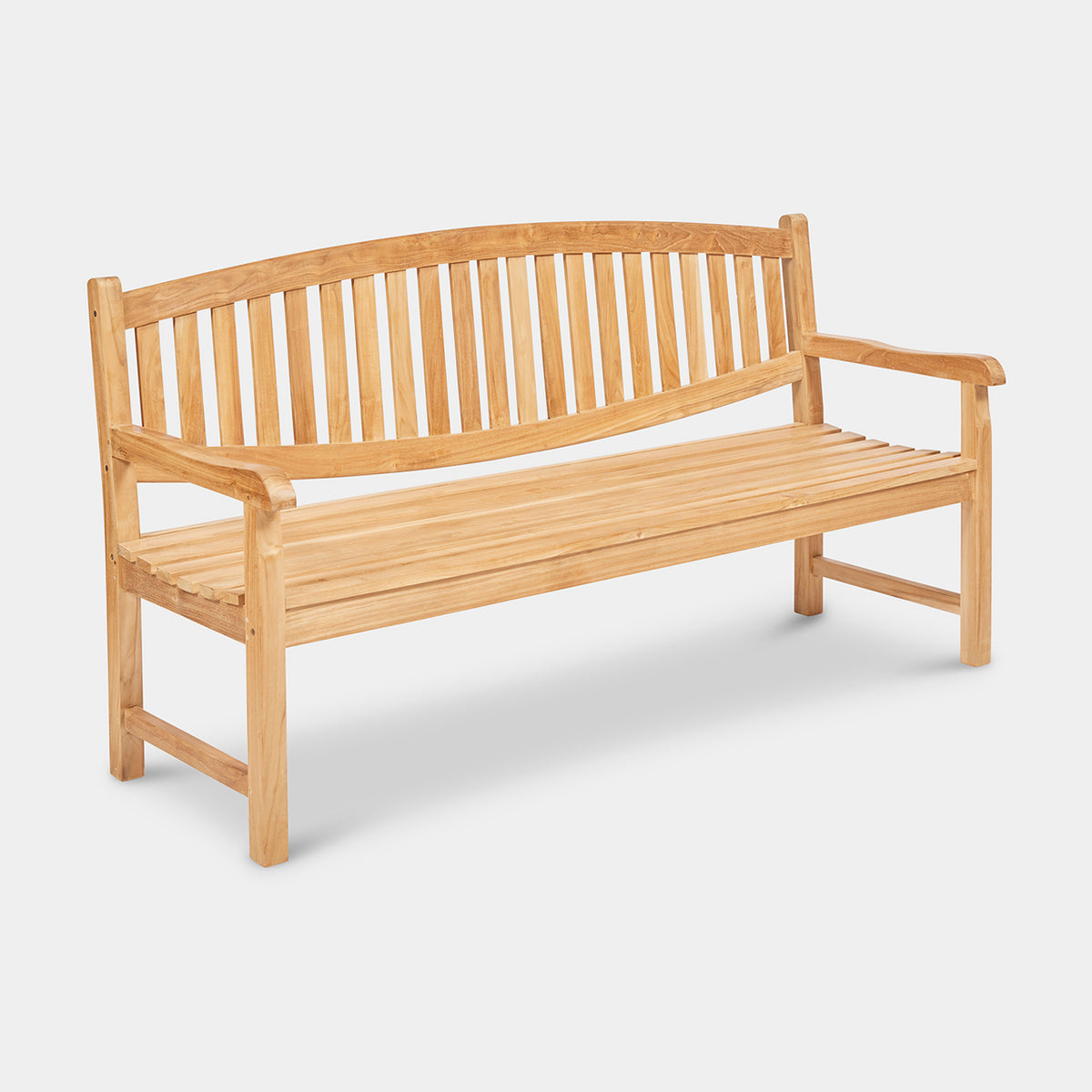 Teak Lion Bench 180cm