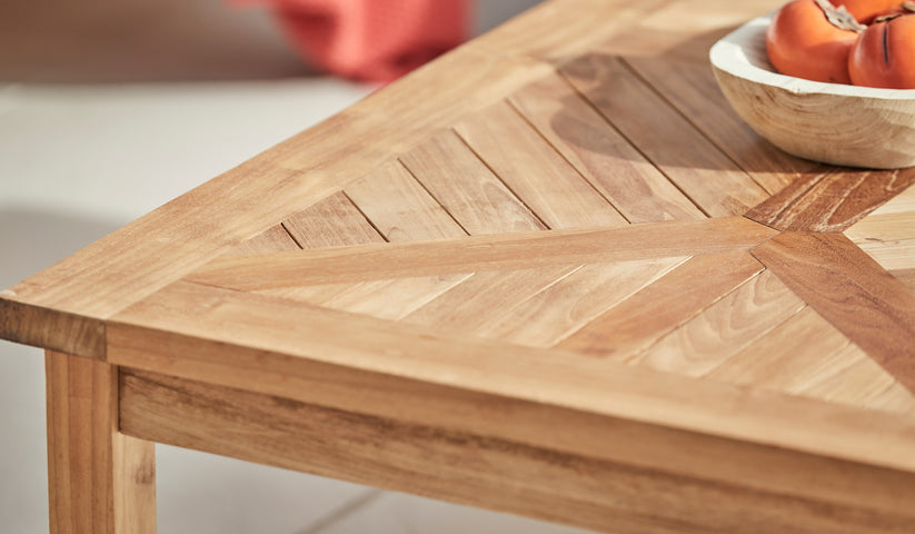 Juliet Teak Rectangle Coffee Table – Woodbury Furniture